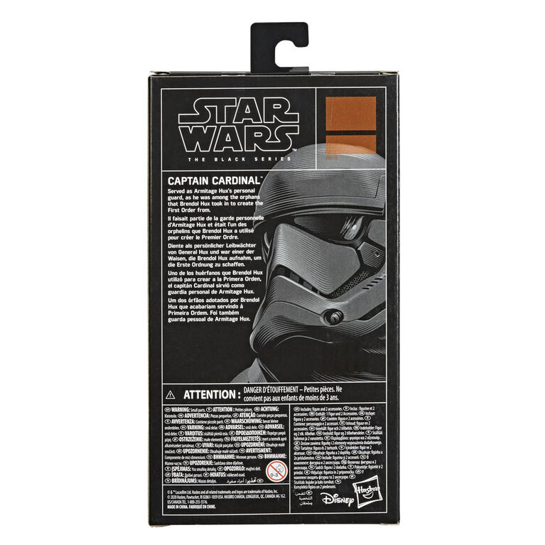 Star Wars The Black Series Captain Cardinal Toy 6-Inch-Scale Star Wars ...