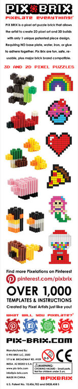 Pix Brix 1500 Pcs Light Pallet | Toys R Us Canada