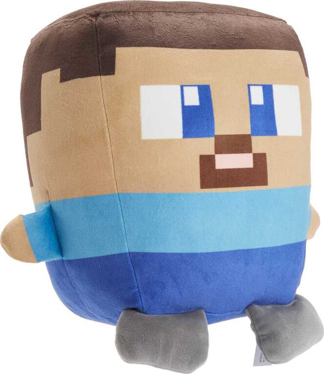 Minecraft Cuutopia 10-in Steve Plush Character Pillow Doll, Collectible ...
