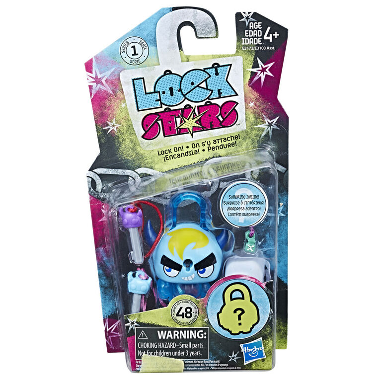 Lock Stars Basic Assortment Blue Horned Monster–Series 1 | Toys R Us Canada