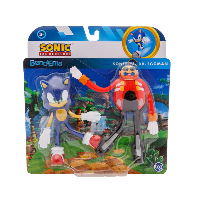 Bend'ems Sonic The Hedgehog - Sonic and Eggman | Toys R Us Canada
