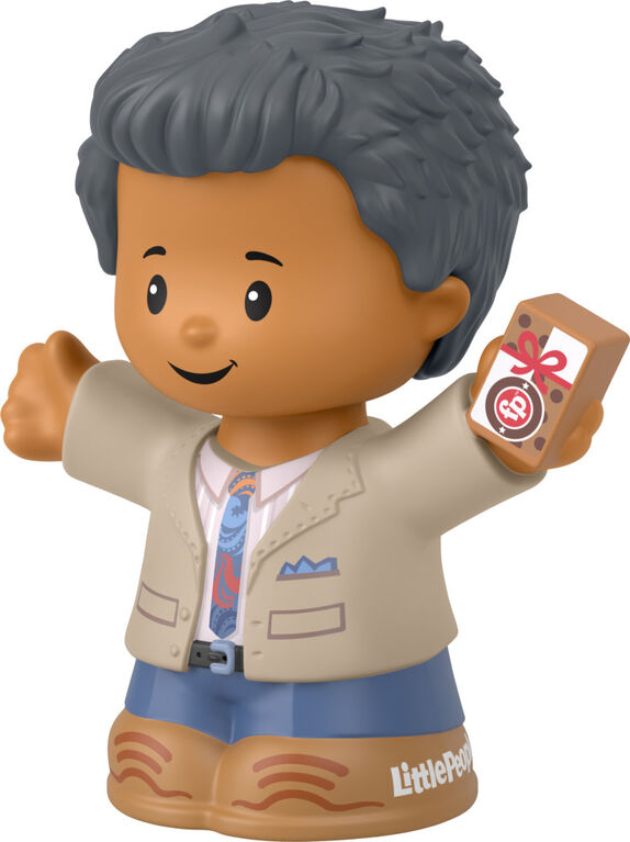 Fisher-Price Little People Gray-Haired Man Figure for Toddlers ...