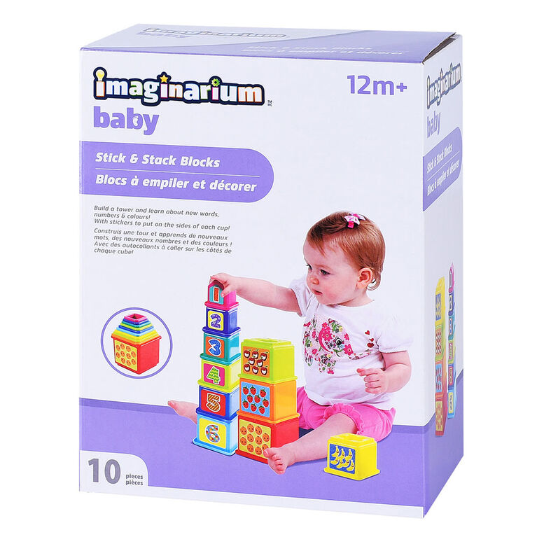 Imaginarium Baby - Stick & Stack Blocks | Babies R Us Canada