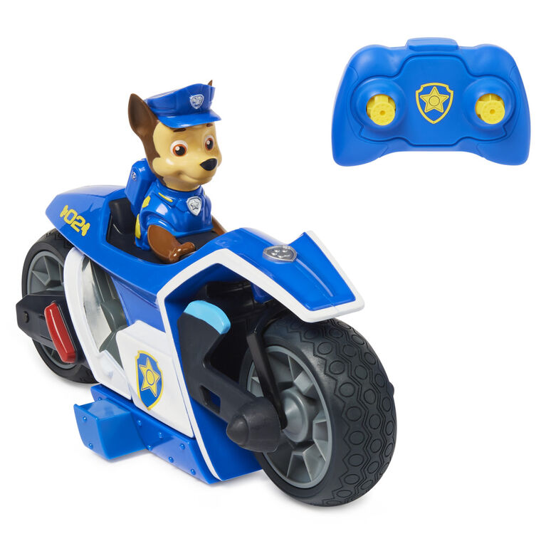PAW Patrol, Chase RC Movie Motorcycle, Remote Control Car | Toys R Us ...