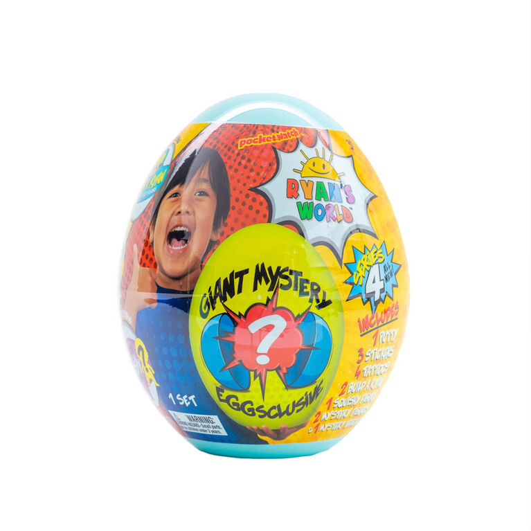 Ryan's World Giant Mystery Egg - Series 4 - English Edition | Toys R Us ...