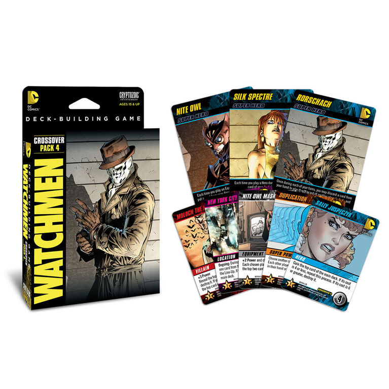 DC Comics Deck-Building Game Crossover Pack 4: Watchmen | Toys R Us Canada