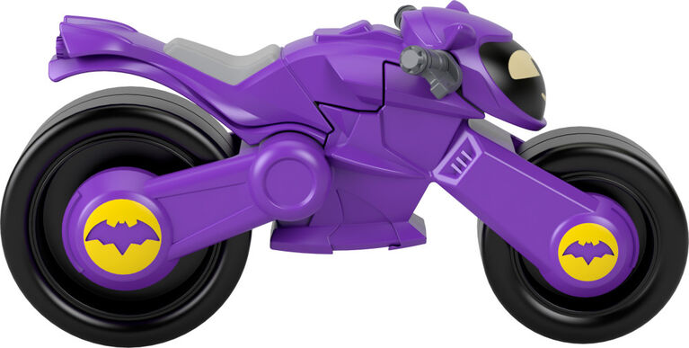 Fisher-Price DC Batwheels 1:55 Scale Diecast Toy Motorcycle, Bibi the ...