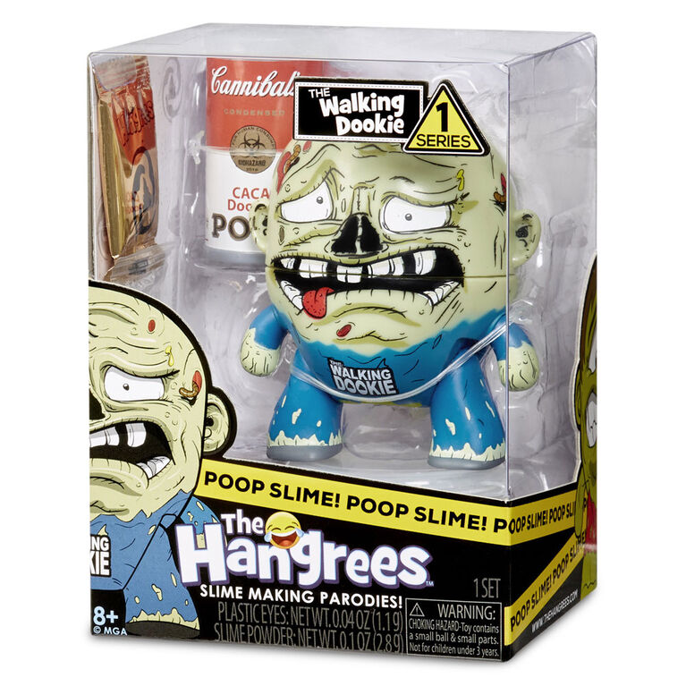 The Hangrees The Walking Dookie Collectible Parody Figure with Slime ...