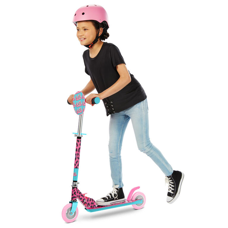 L.O.L. Surprise! Folding Kick Scooter - Leopard Version | Toys R Us Canada