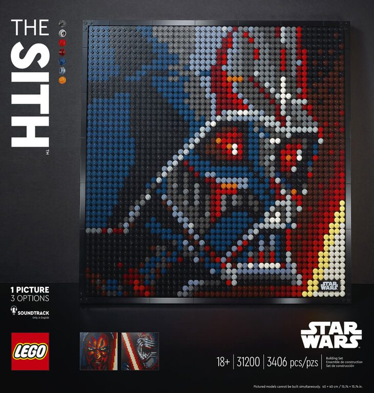 LEGO ART Star Wars Les Sith 31200 (3406 pièces) | Toys R Us Canada