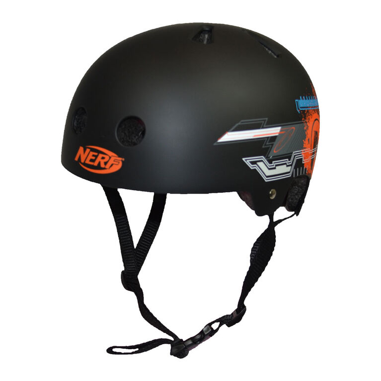 Flybar NERF Multi-Sport Helmet for Youth and Adults (Black Large ...