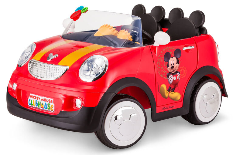 Mickey Mouse Hot Rod Coupé de 12 V par KidTrax. | Toys R Us Canada