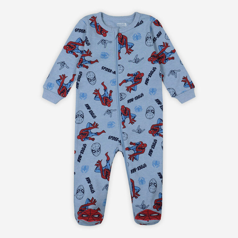 Marvel Spider-man Sleeper Blue 6-9 Months | Babies R Us Canada