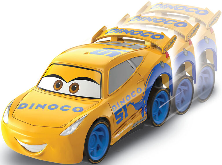 Disney/Pixar Cars Turbo Racers Dinoco Cruz Ramirez Vehicle - English ...