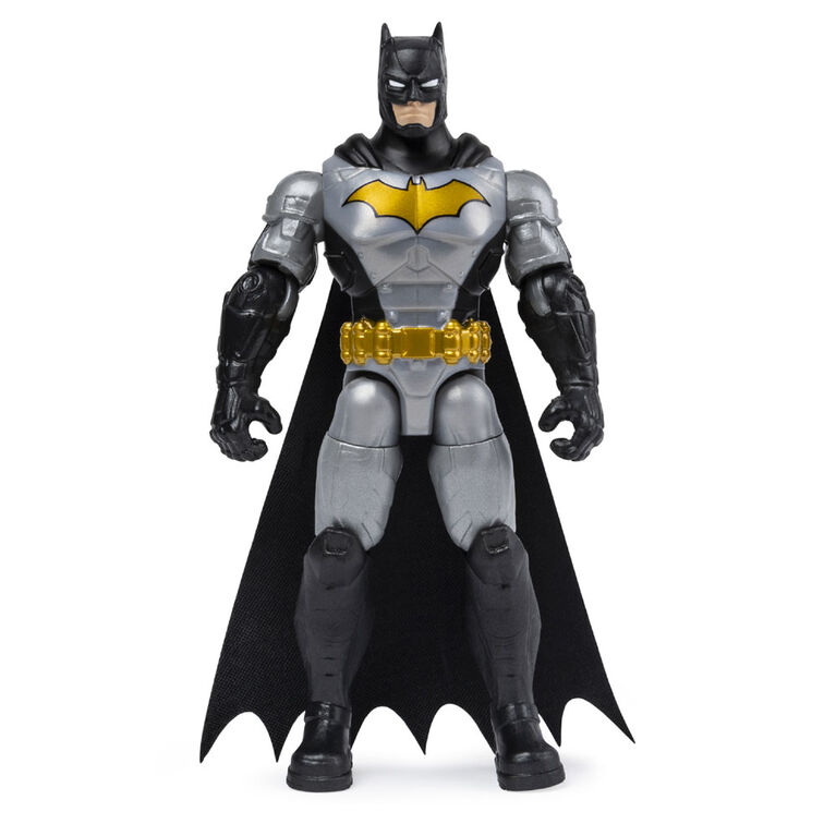 BATMAN, 4-Inch Rebirth Tactical BATMAN Action Figure with 3 Mystery ...
