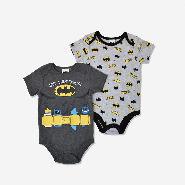 Batman Ensemble 2Mcx Cache-Couche Gris 6M | Babies R Us Canada