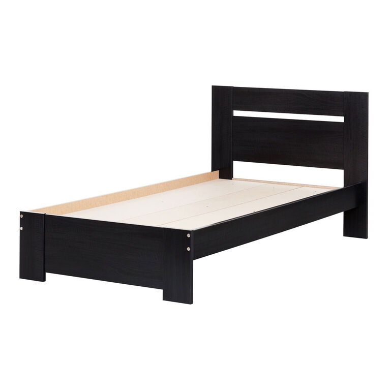 Reevo Complete Bed with Headboard- Black Onyx | Toys R Us Canada