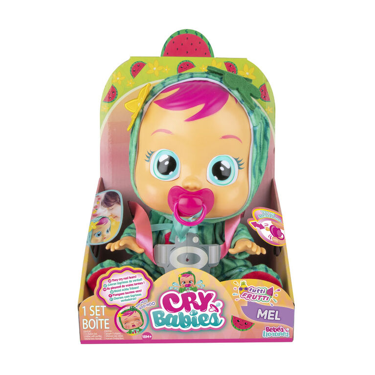Cry Babies Tutti Frutti Mel The Watermelon Scented Doll | Toys R Us Canada