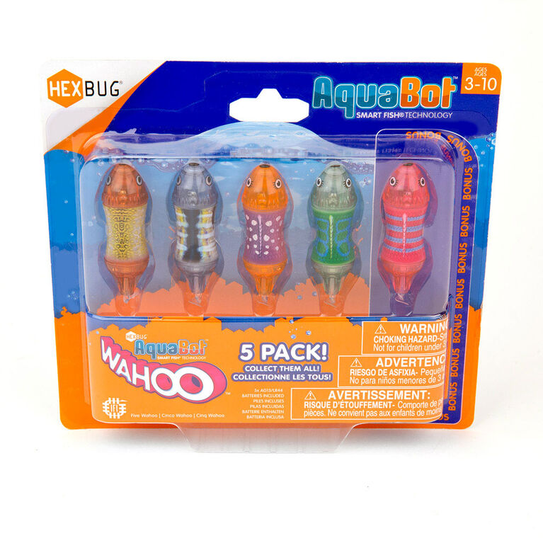 HEXBUG Aquabot Wahoo, paquet de 5 | Toys R Us Canada