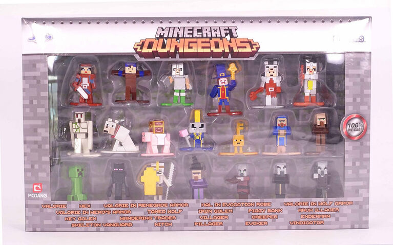Minecraft Nano Metal Figs 20 Pack | Toys R Us Canada
