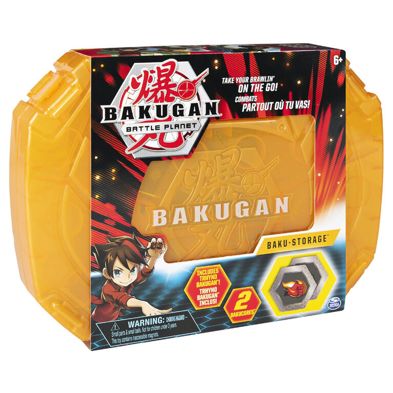 Bakugan, Baku-storage Case (Orange) for Bakugan Collectible Action ...