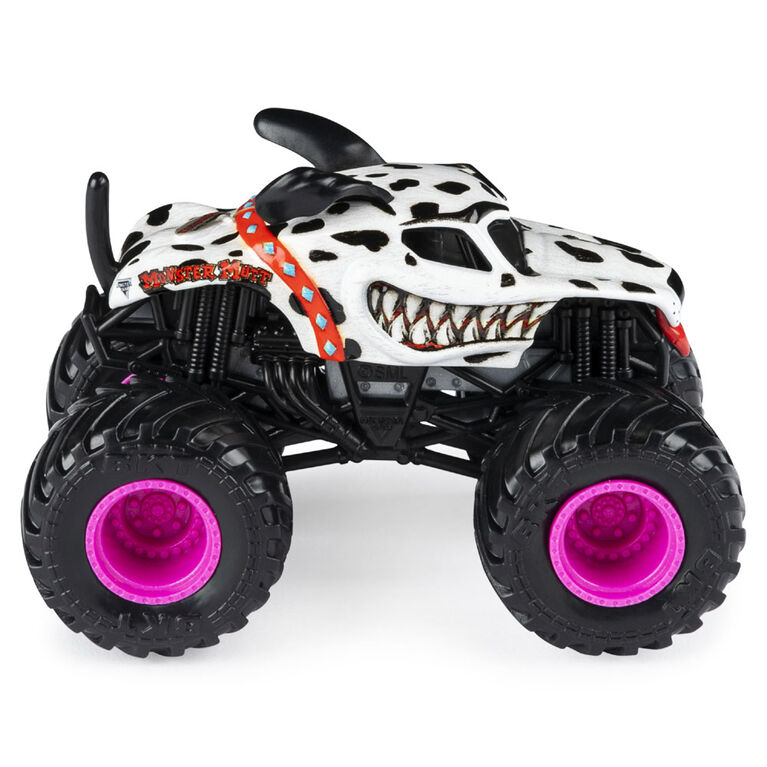 Monster Jam, Official Monster Mutt Dalmatian Monster Truck, Die-Cast ...