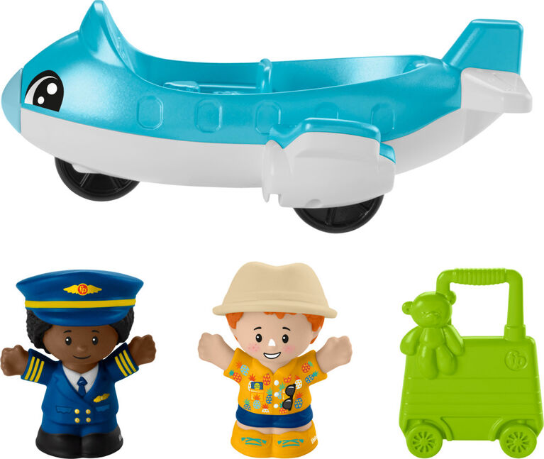 Fisher-Price Little People Everyday Adventures Airport Toddler Playset ...