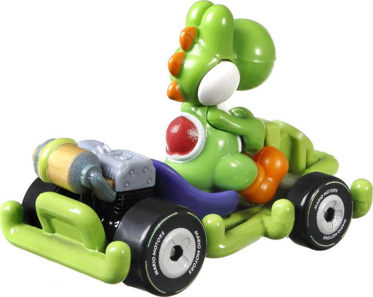 Hot Wheels MarioKart Yoshi with Pipe Frame Kart | Toys R Us Canada