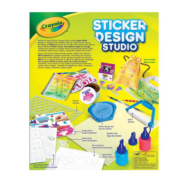Crayola - Sticker Design Studio | Toys R Us Canada