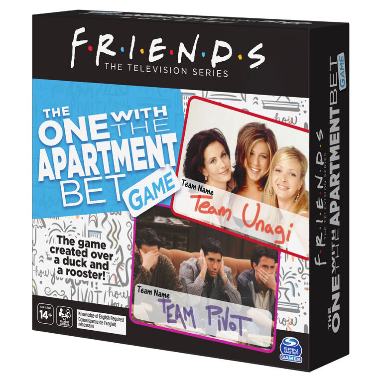 Friends TV Show, The One with the Apartment Bet Party Game | Toys R Us ...
