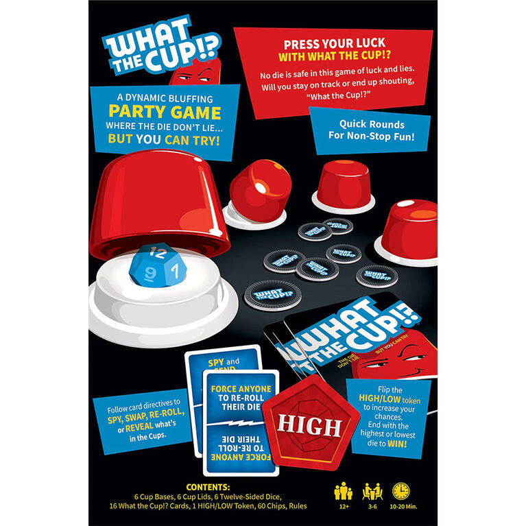 USAopoly What the Cup!? Card Game - English Edition | Toys R Us Canada