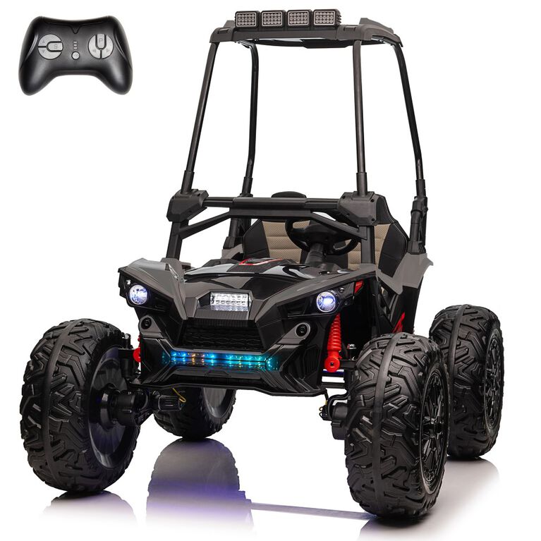 Voltz Toys UTV with Removable Canopy and Remote, Black | Toys R Us Canada