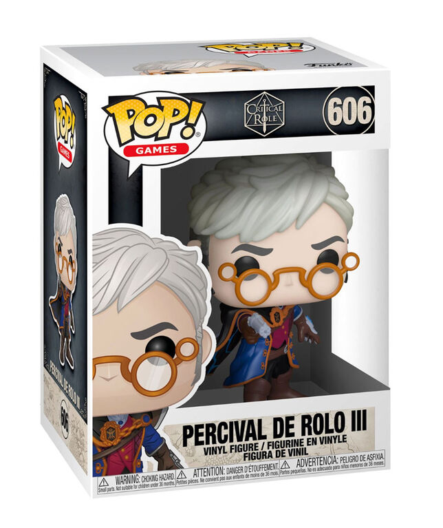 Figurine en Vinyle Percival de Rolo III par Funko POP! Critical Role ...