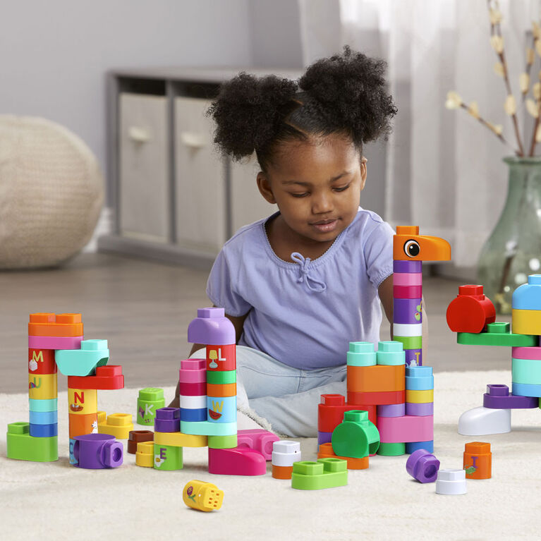 LeapFrog LeapBuilders 81-Piece Jumbo Blocks Box - Pink - English ...
