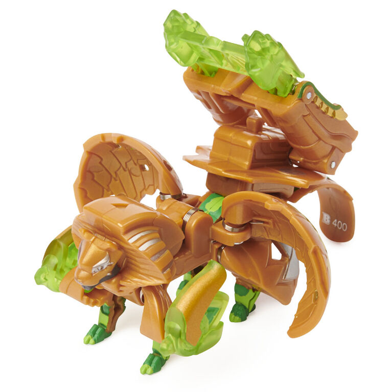 Bakugan Baku-Gear 4-Pack, Fused Pharol x Gillator Ultra with Baku-Gear ...