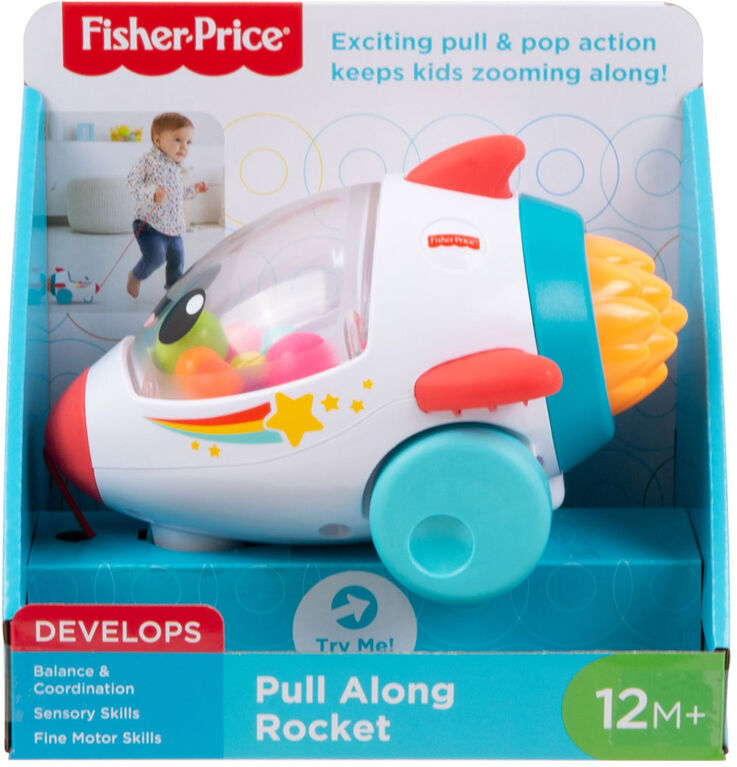 Fisher-Price Pull Along Rocket | Babies R Us Canada