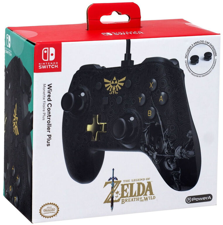 Nintendo Switch Wired Controller Zelda BOTW | Toys R Us Canada