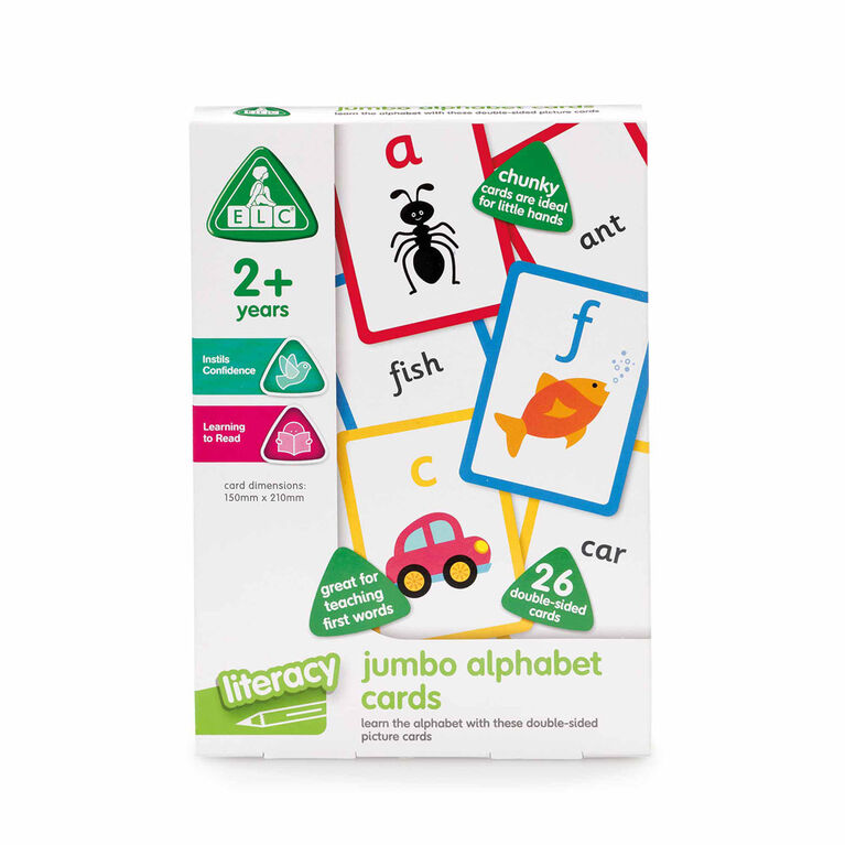Early Learning Centre Jumbo Alphabet Cards Lower Case - Édition anglaise - Notre exclusivité ...