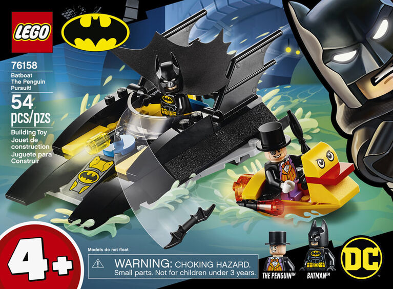 LEGO Super Heroes Batboat The Penguin Pursuit! 76158 (54 pieces) | Toys ...