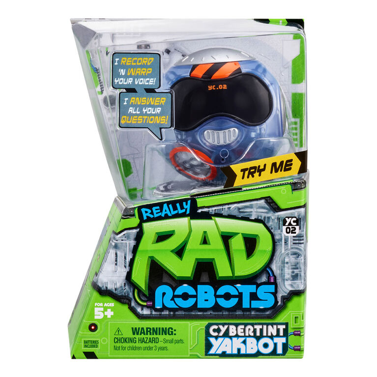 Really RAD Robots - YakBot Cyber Tint White - English Edition | Toys R ...