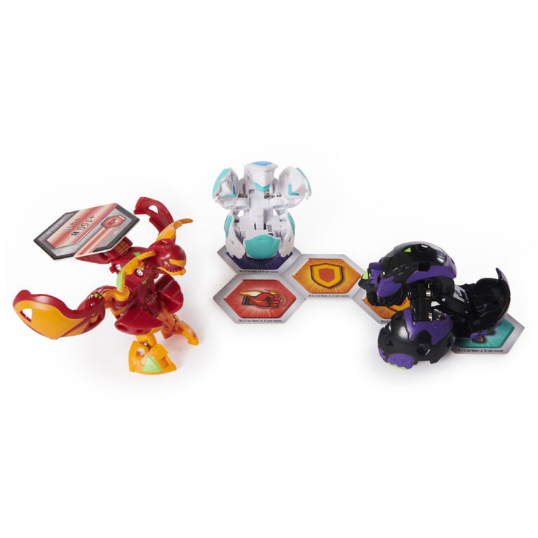 Bakugan Pro, Armored Elite Starter Set with Batrix Ultra, 2 Bakugan and Collectible Trading ...