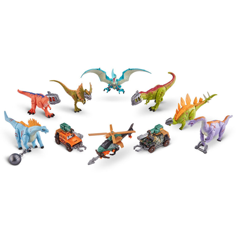 ZURU 5 SURPRISE Dino Strike Hunt Series 3 Mystery Collectible Capsule ...