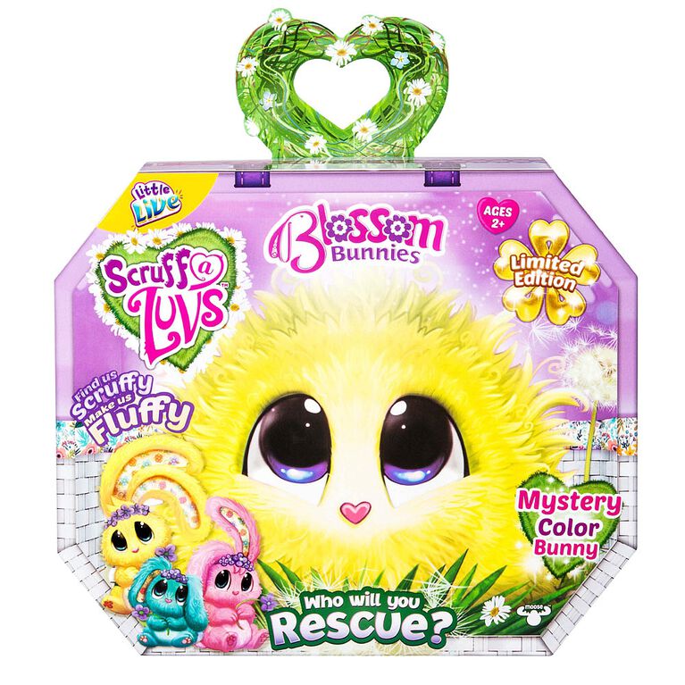 Little Live Scruff-a-Luvs Blossom Bunnies - Mystery Colour Bunny | Toys ...
