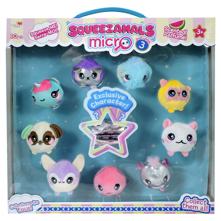 Squeezamals Micro Paquet de 10 | Toys R Us Canada