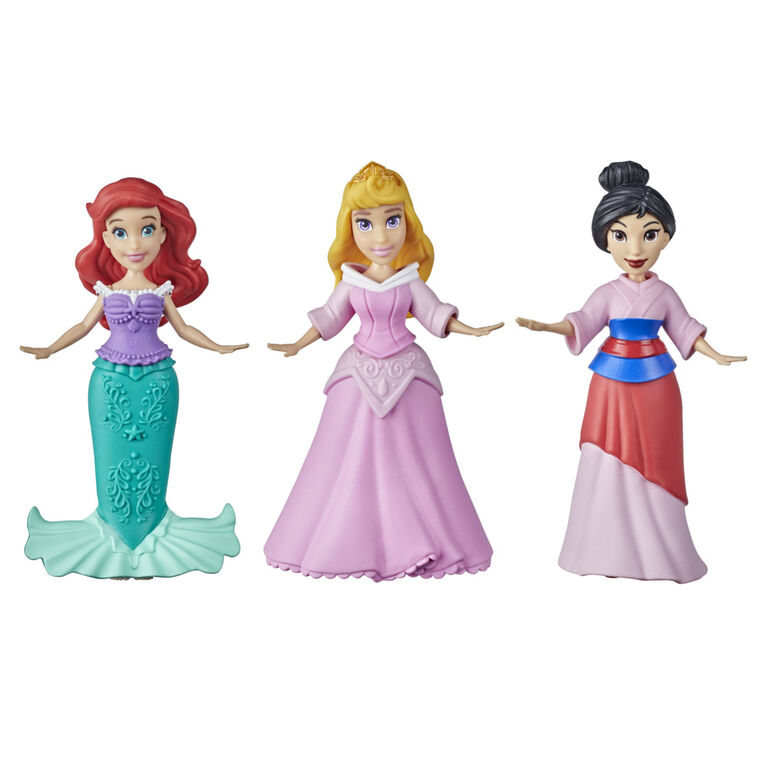 Disney Princess Secret Styles Surprise Princess 3-Pack, Series 2 | Toys ...