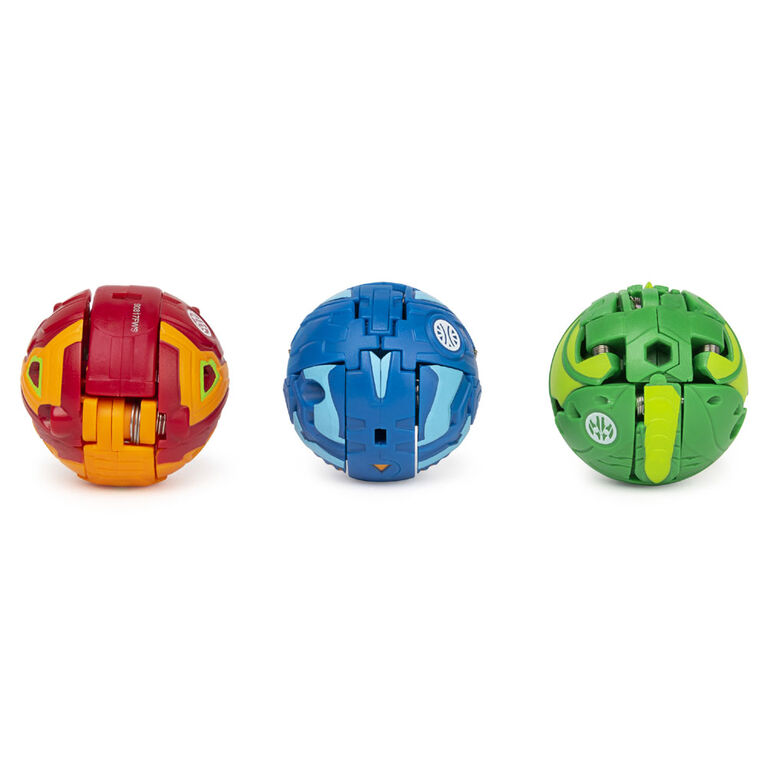 Bakugan Starter Pack 3-Pack, Hydorous Ultra, Armored Alliance Collectible Action Figures | Toys ...