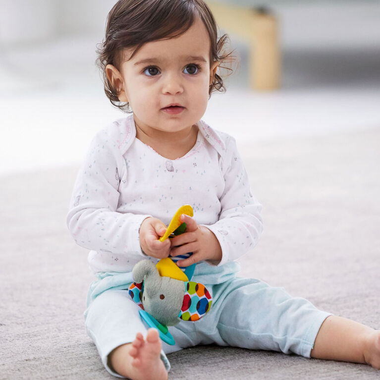 Skip Hop Bandana Buddies Chime & Teethe Toy - Elephant | Babies R Us Canada