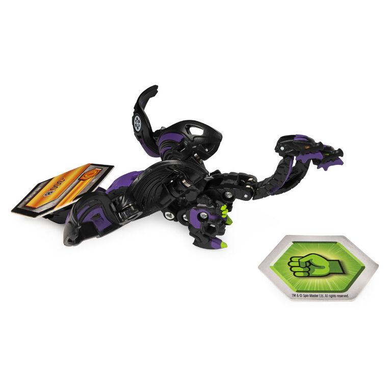 Bakugan Ultra, Nillious, 3-inch Tall Armored Alliance Collectible Action Figure and Trading Card ...