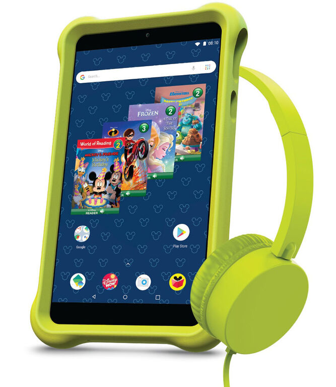 Disney airBook 7" Kids Tablet Bundle Powered by Android - Green | Toys ...