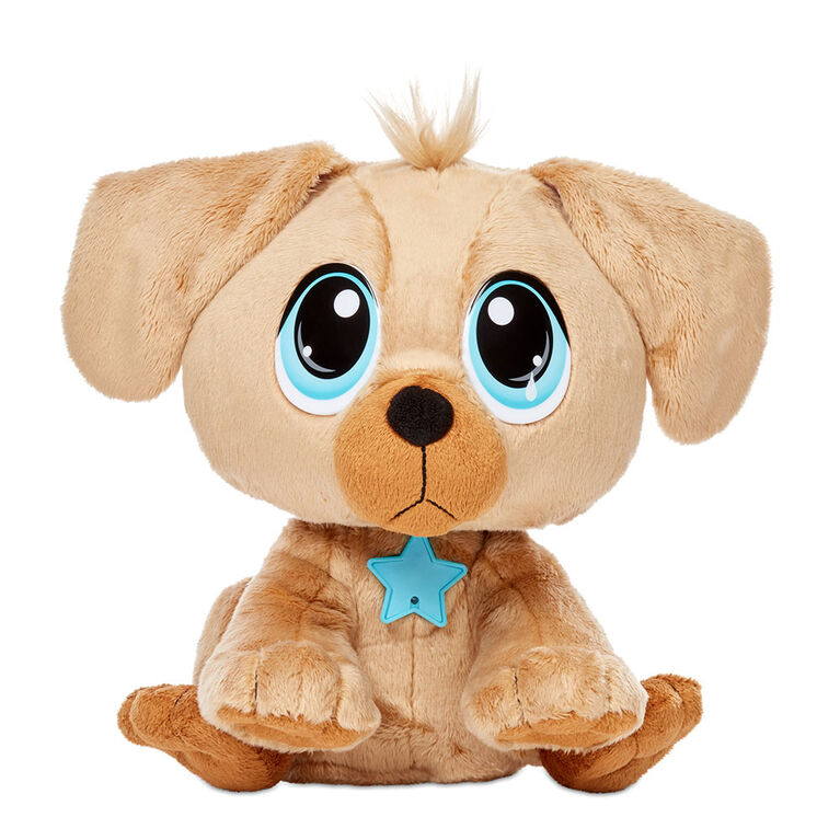 Rescue Tales Adoptable Pet Golden Retriever Interactive Plush Pet Toy ...